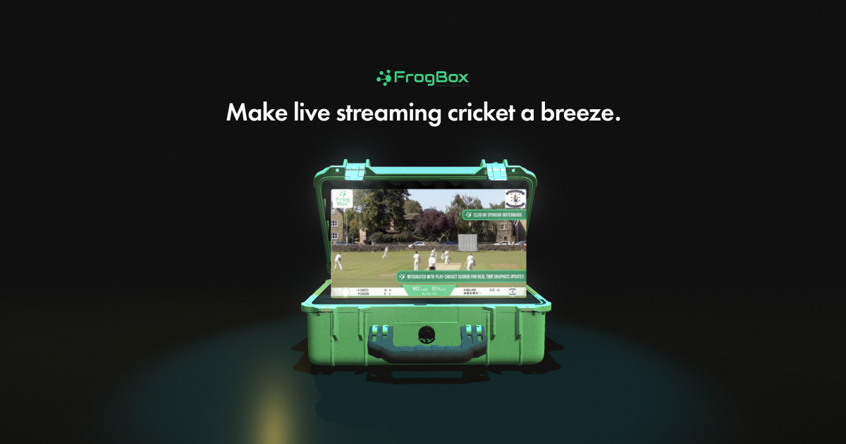 How does your cricket club fund their FrogBox?