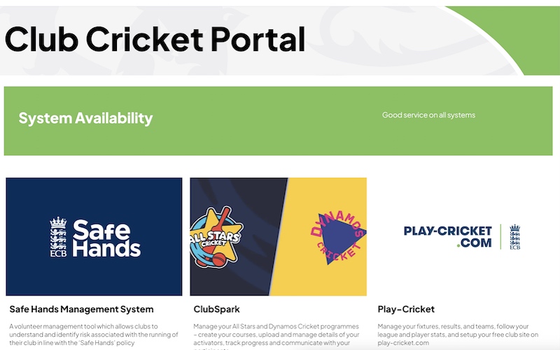 Can the ECB Club Cricket Portal rescue a difficult season?