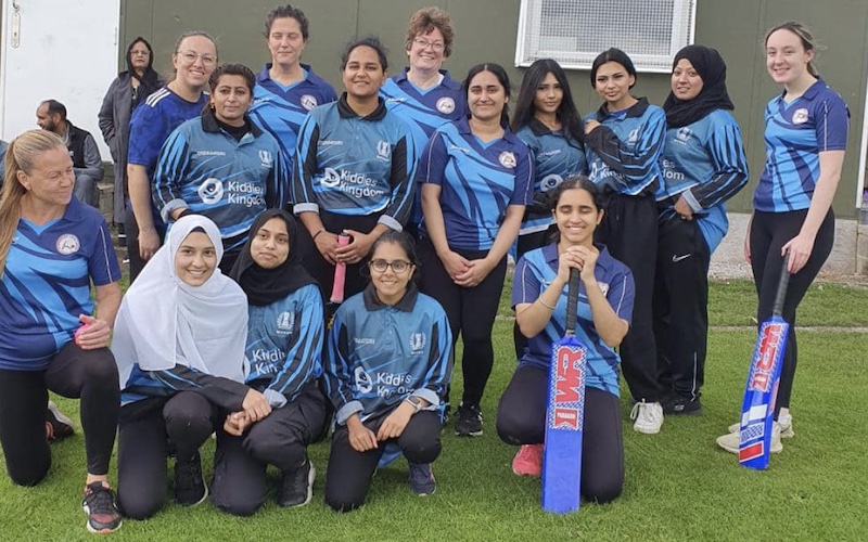 Mount Cricket Club Women celebrate their first year