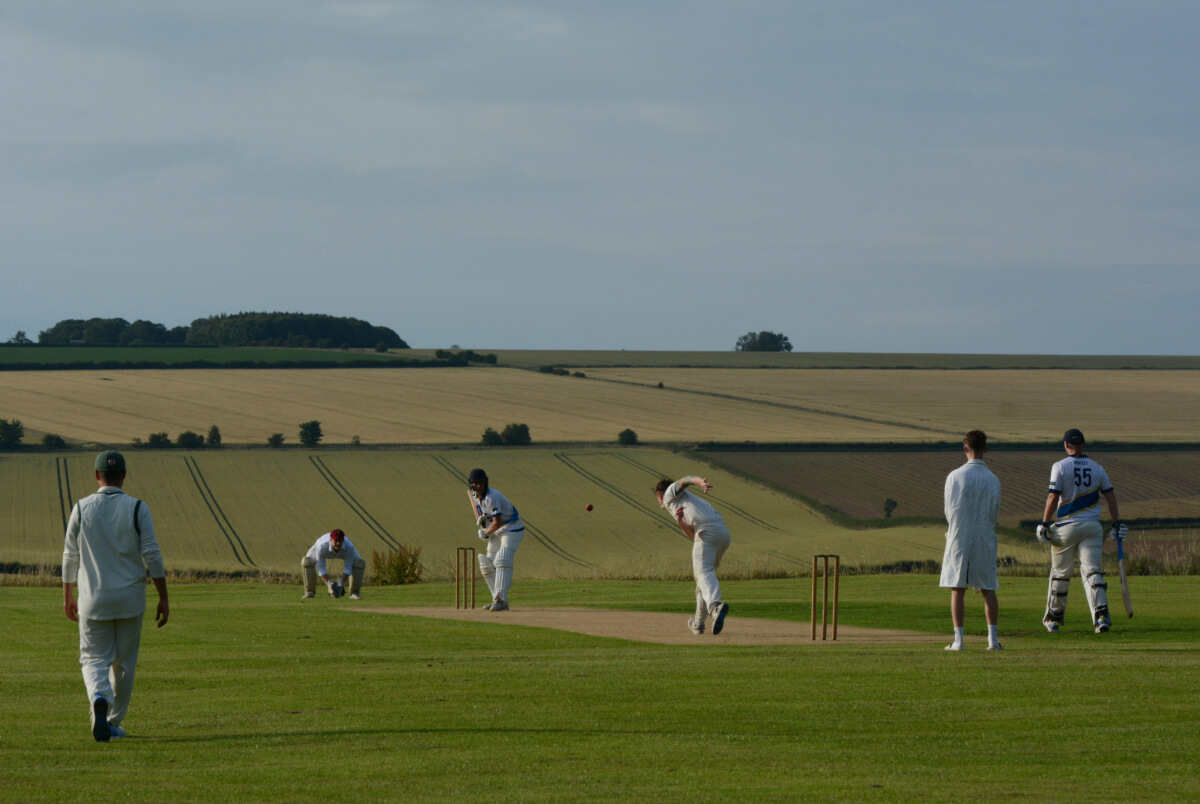Last-ball drama amid fields of corn at scenic Wetwang