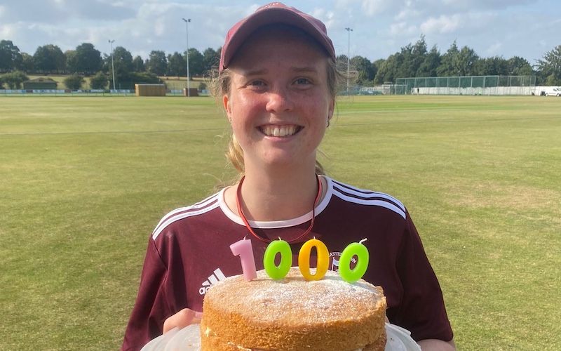 Laura Scheiwe hits 1,000-run landmark for Doncaster Town